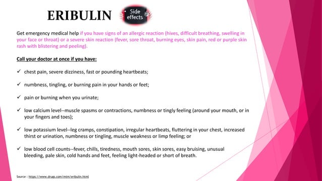 Eribulin halaven injection lowest cost, dosage, uses and side effects ...