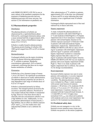 Eribulin mesylate inj 0.44 mgml solution for injection smpc taj ...