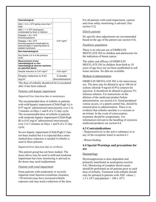Eribulin mesylate inj 0.44 mgml solution for injection smpc taj ...