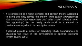 Structurational Theory | PPTX