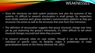 Structurational Theory | PPTX