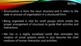 Structurational Theory | PPTX