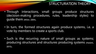 Structuration Theory Powerpoint
