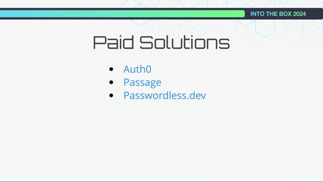 Securing Your Application with Passkeys and cbSecurity | PPT