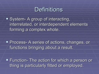 Systems, Systems Everywhere | PPT