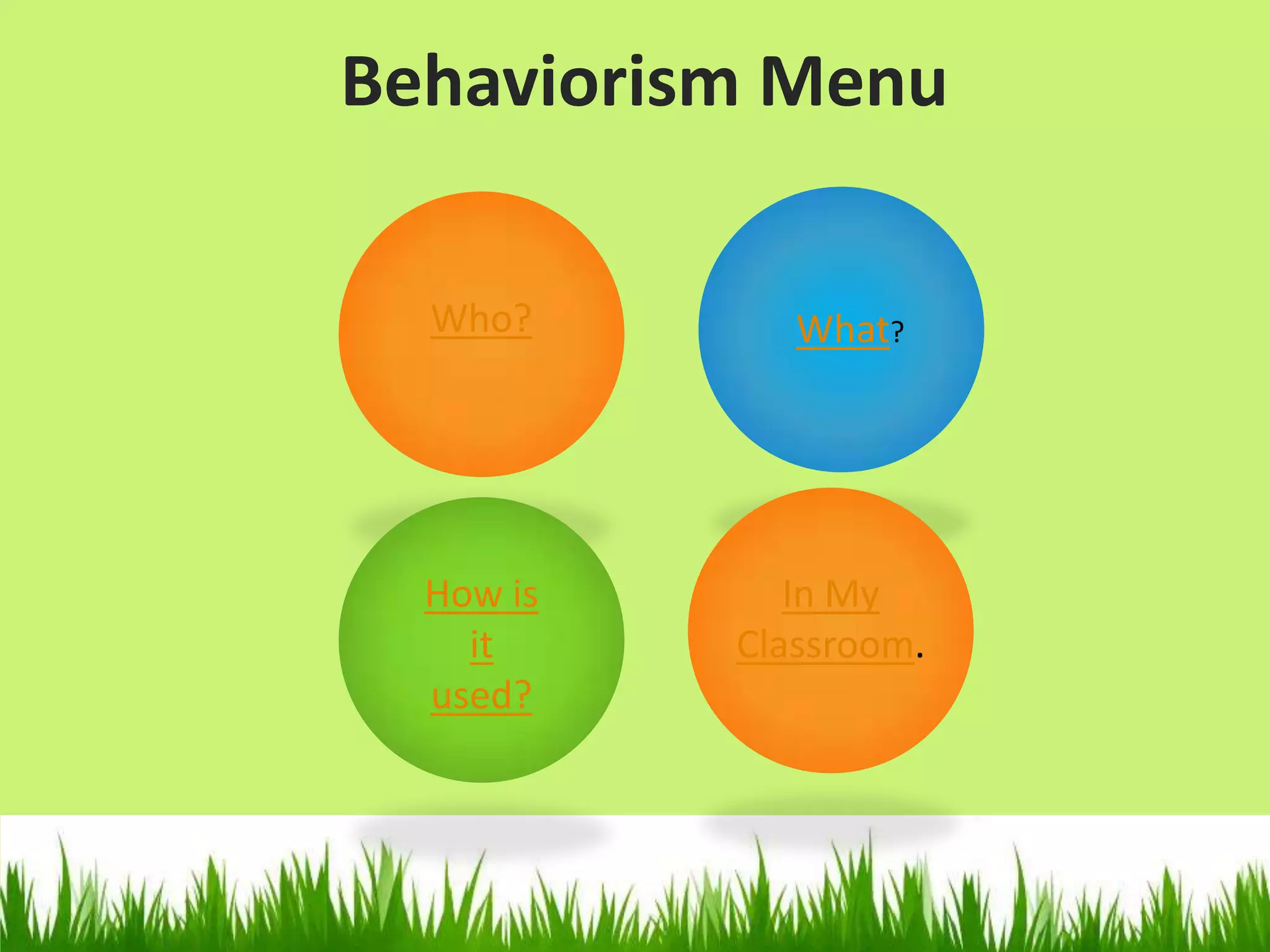 Erica jackson behaviorism | PPTX