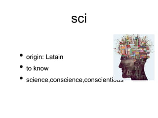 Eric's Root Words | PPT