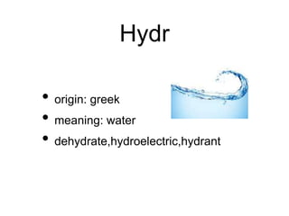 Eric's Root Words | PPT