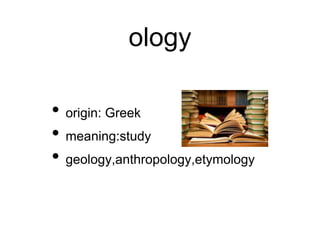 Eric's Root Words | PPT