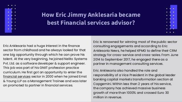 Eric Anklesaria Biography of an inspirational financial advisor.pptx