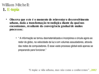 Painel Inicial - Urbanismo V | PPT