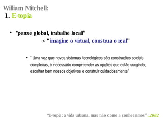 Painel Inicial - Urbanismo V | PPT