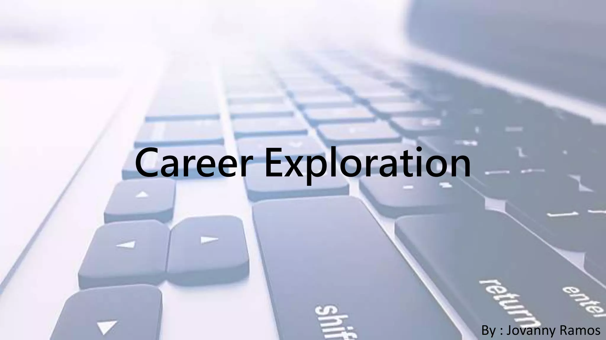 Career Exploration PowerPoint | PPTX
