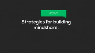 Mindshare: Building Thought Leadership & Community | PDF