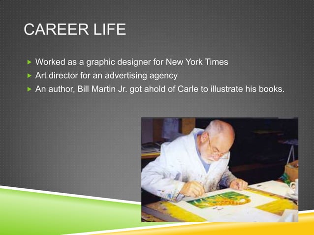 Eric Carle Author Study Powerpoint | PPT | Free Download