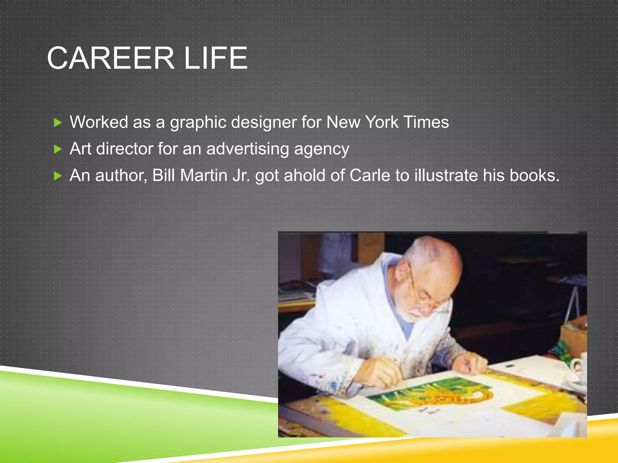 Eric Carle Author Study PowerPoint | PPTX