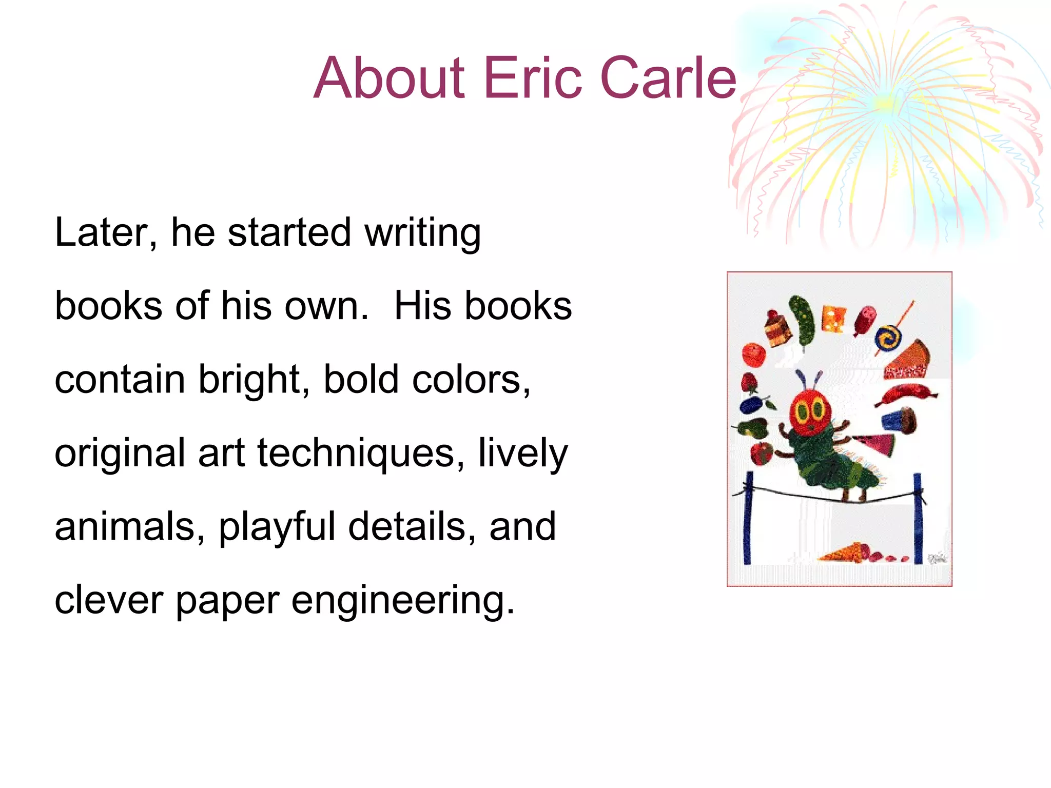 Eric Carle | PPT