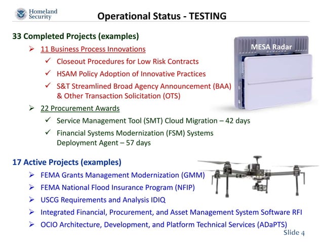 DHS HQ Day - Eric Cho | PPT