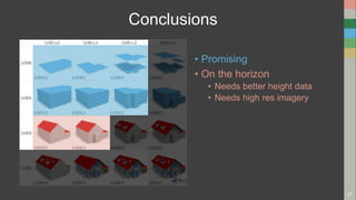 Using Deep Learning to Derive 3D Cities from Satellite Imagery | PPT
