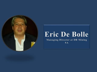 Eric de bolle - Presentation | PPTX
