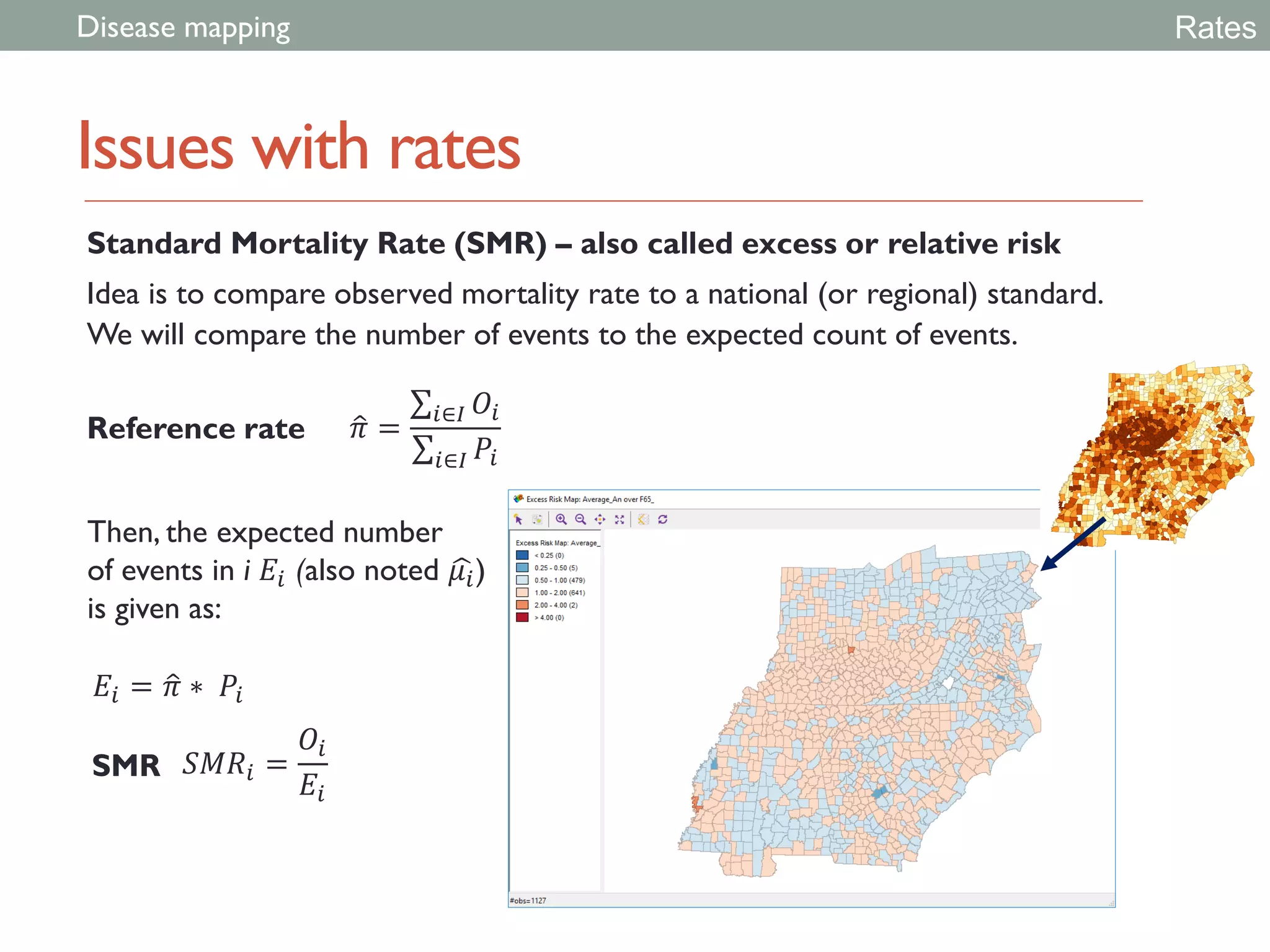 Eric Delmelle: Disease Mapping | PPT