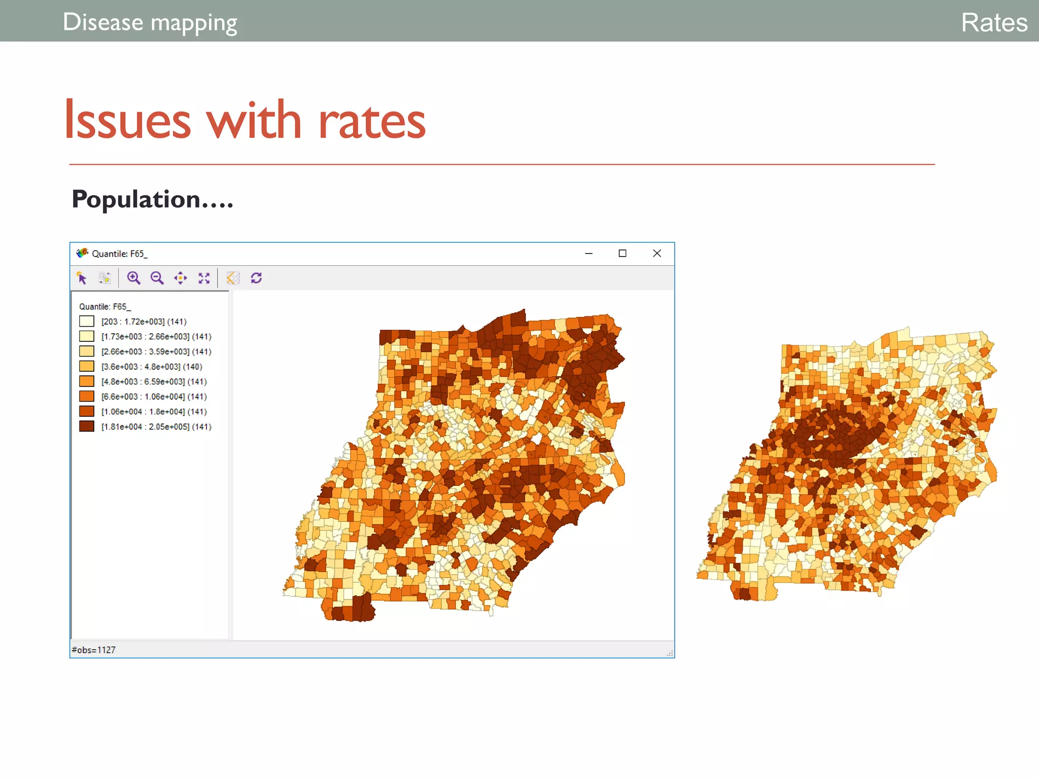 Eric Delmelle: Disease Mapping | PDF