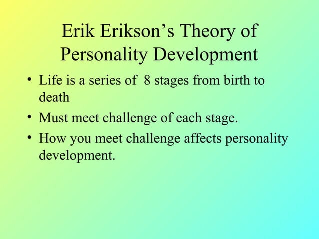 Eric erikson (pl) | PPT