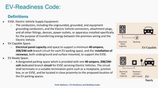 EV-Readiness & Building Codes by Eric Huang | PPT