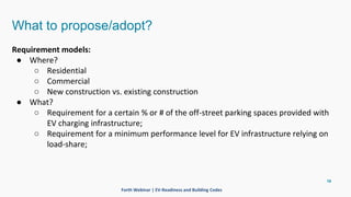 EV-Readiness & Building Codes by Eric Huang | PPT