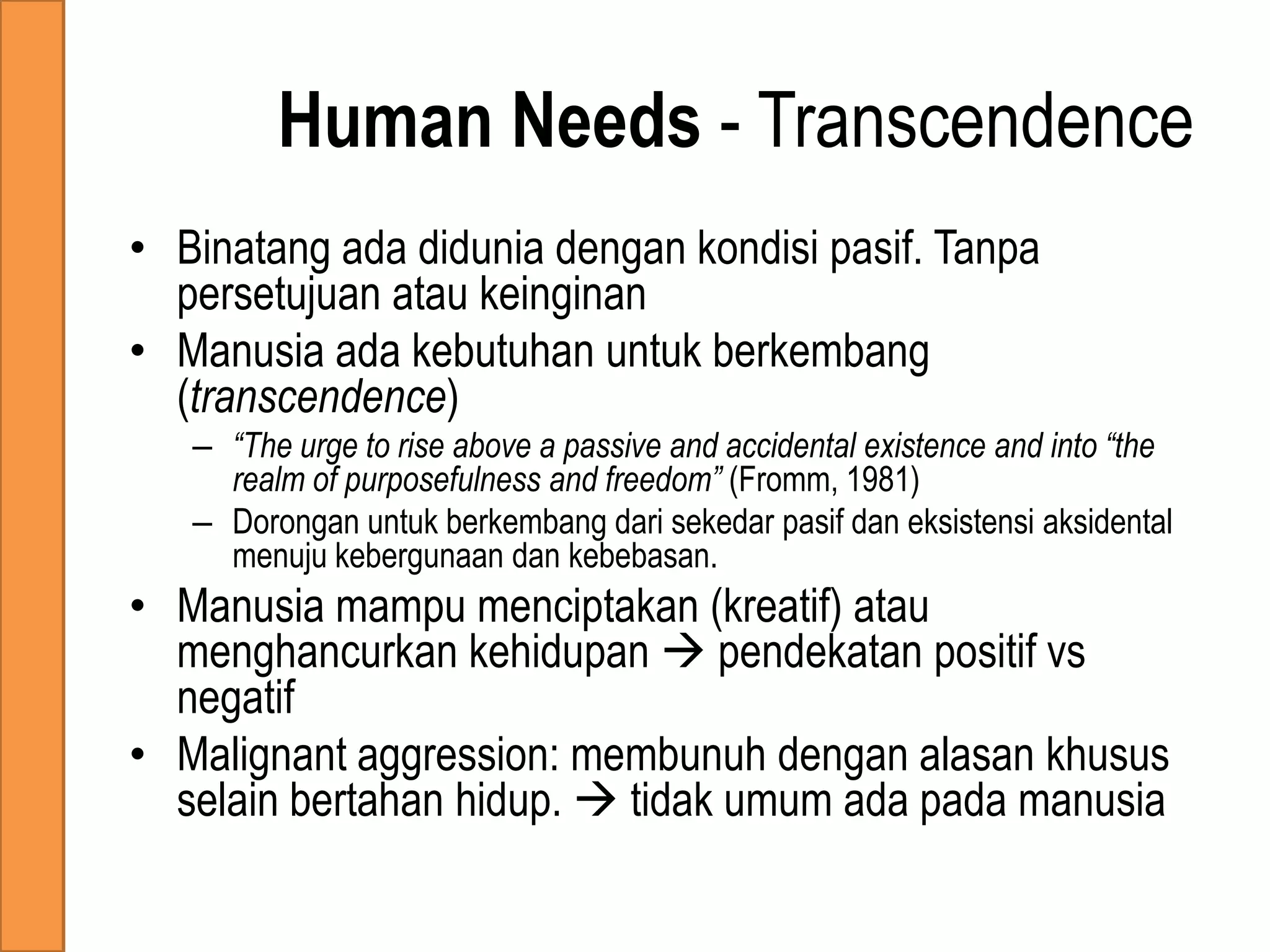 teori kepribadian Erich fromm | PPTX