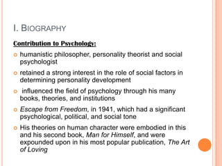 Erich fromm (2) | PPTX