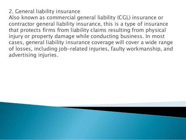 Three Types of Construction Insurance | PPT