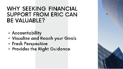 Eric Jimmy Anklesaria Money Coach in Finance.pptx