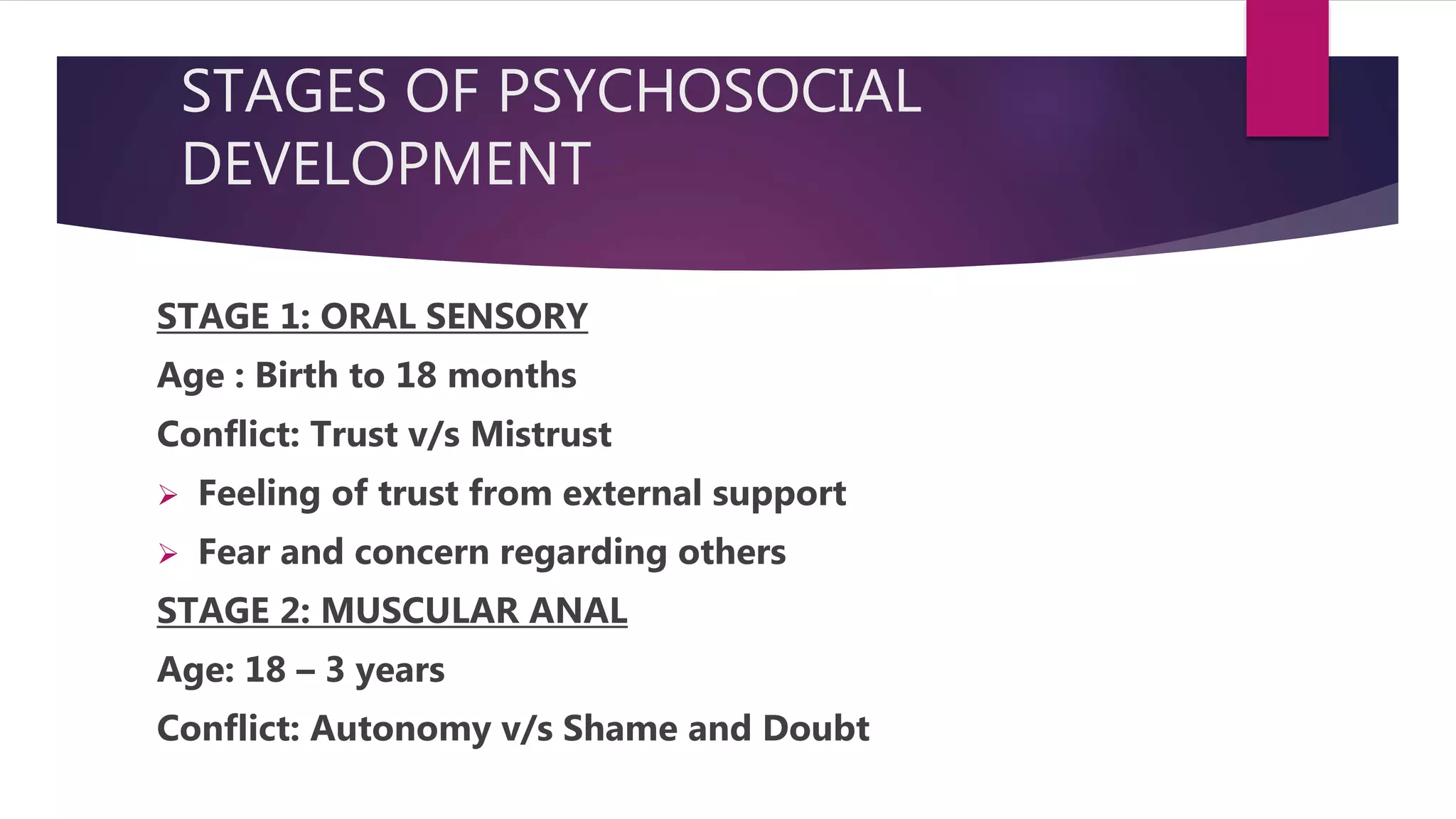 Erickson’s psychosocial theory (psychology) | PPTX