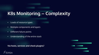 Open Source Camp Kubernetes 2024 | Monitoring Kubernetes With Icinga by ...