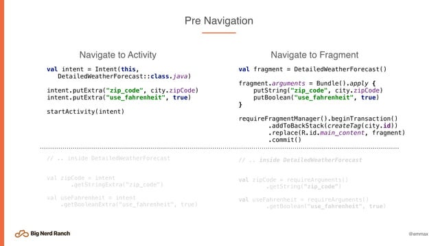 Going Deep w Navigation | PPT
