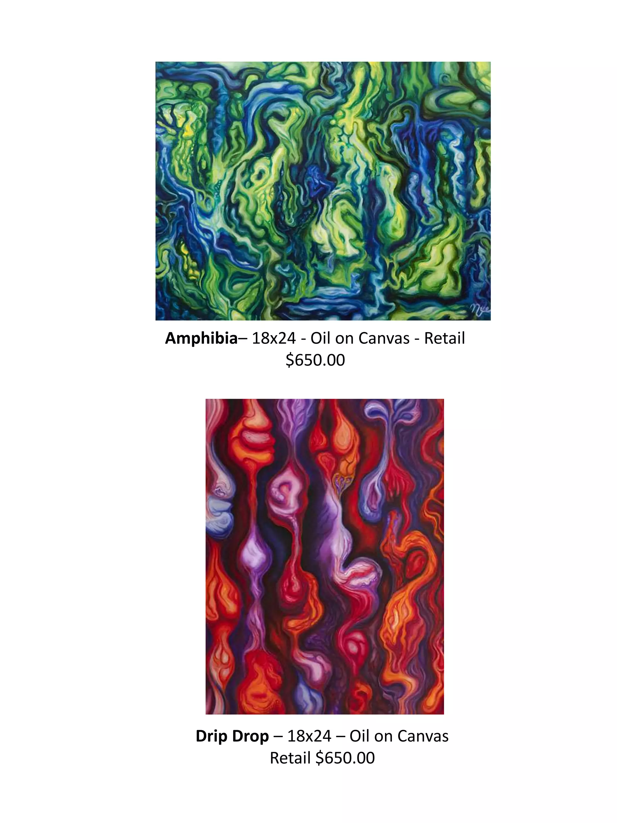 Eric Nye Portfolio 2011 Fine Art | PPTX