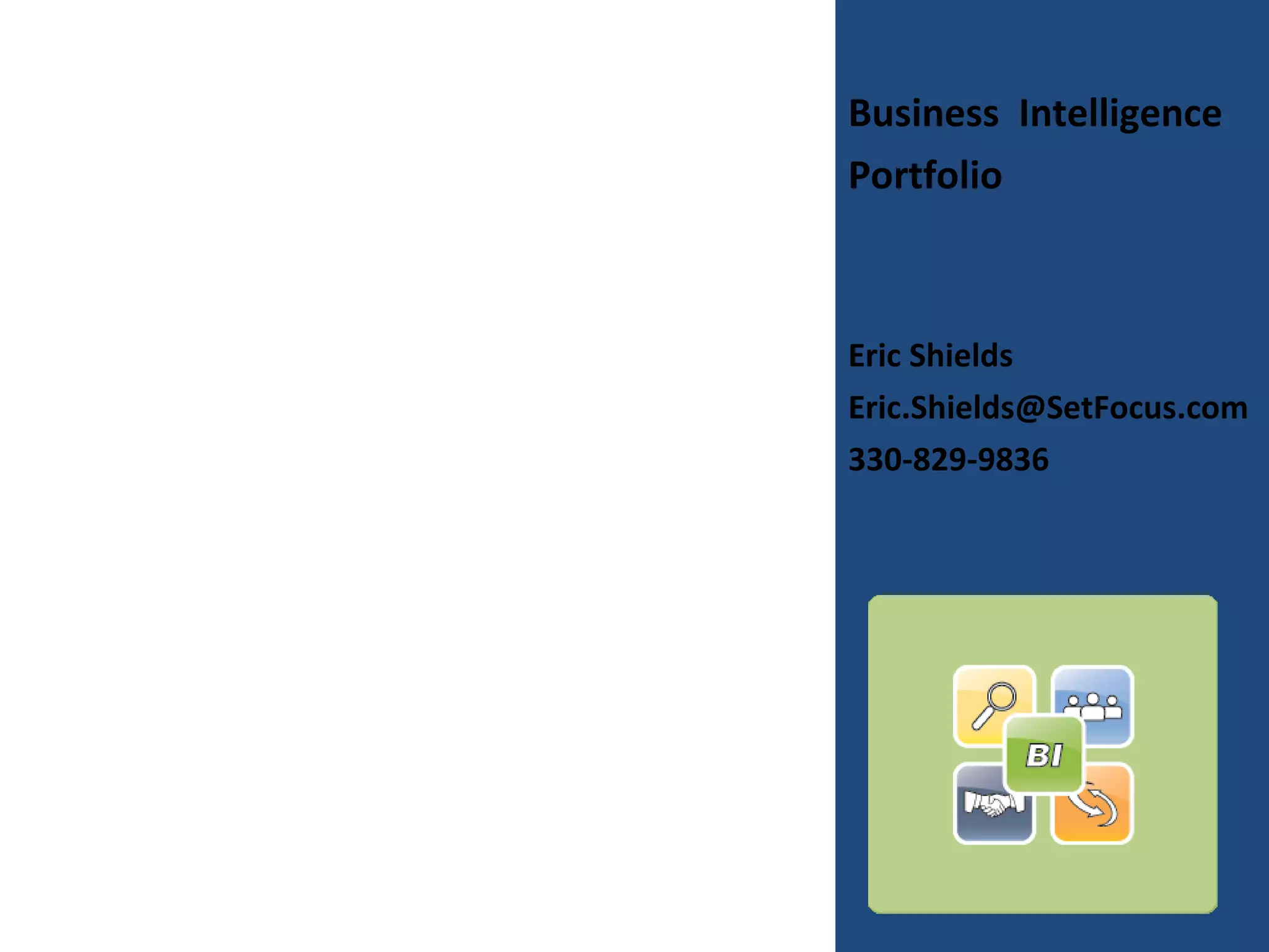 Eric Shields Portfolio | PPT