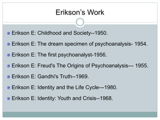 Ericson.power point presentation theory of pediatrics | PPT