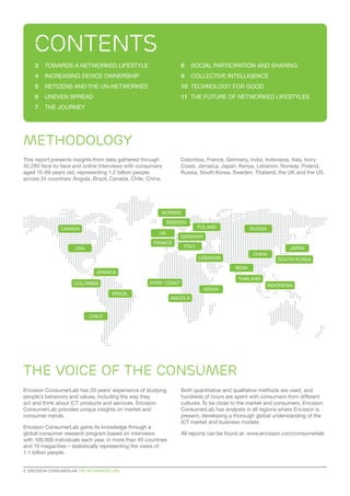 Ericsson ConsumerLab: The networked life | PDF