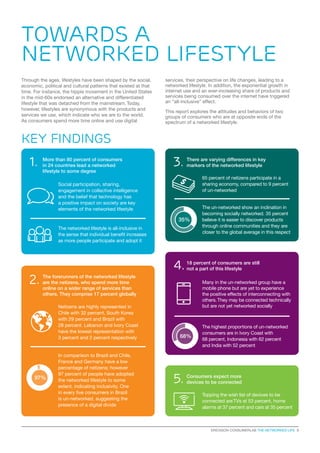 Ericsson ConsumerLab: The networked life | PDF