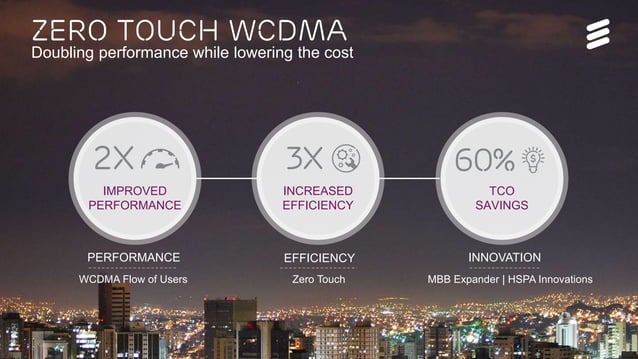 Ericsson Zero Touch WCDMA | PPTX | Smartphones | Consumer Electronics