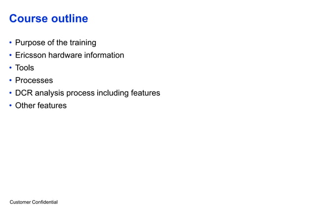 Ericsson 2 g ran optimization complete training | PPT