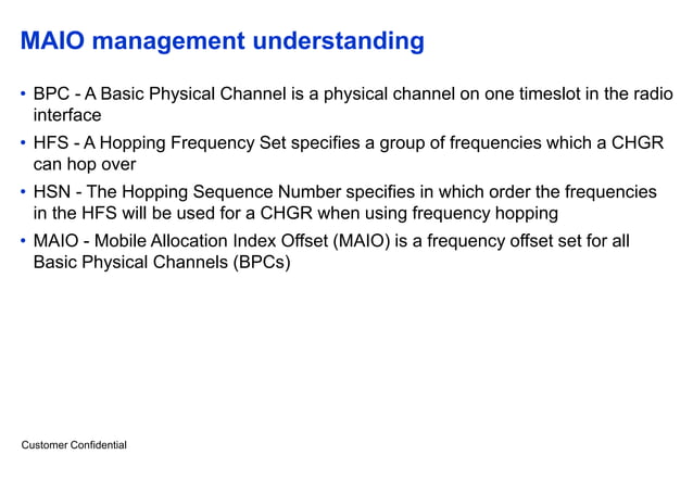 Ericsson 2 g ran optimization complete training | PPT