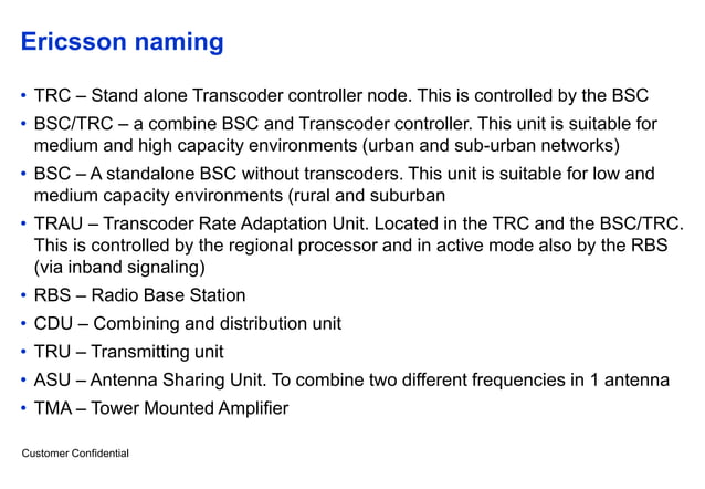 Ericsson 2 g ran optimization complete training | PPT