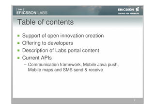 Ericsson Labs 090702 | PDF | Internet | Computing