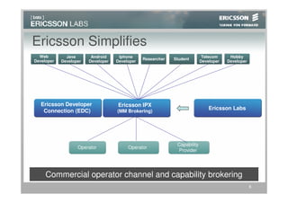 Ericsson Labs 090702 | PDF | Internet | Computing