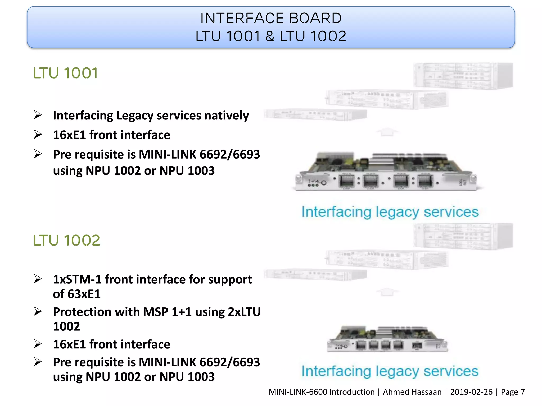 Ericsson Mini-link 6600 Nodes | PDF