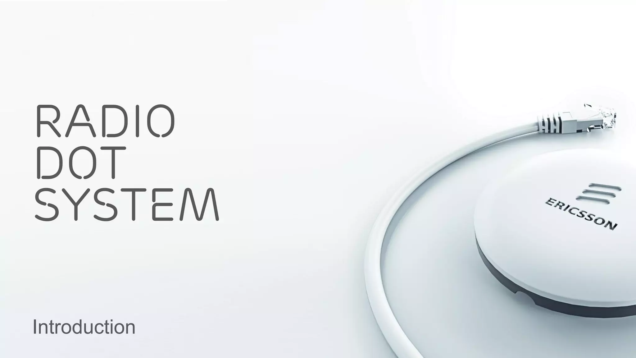 Ericsson Radio Dot System: Introduction | PDF