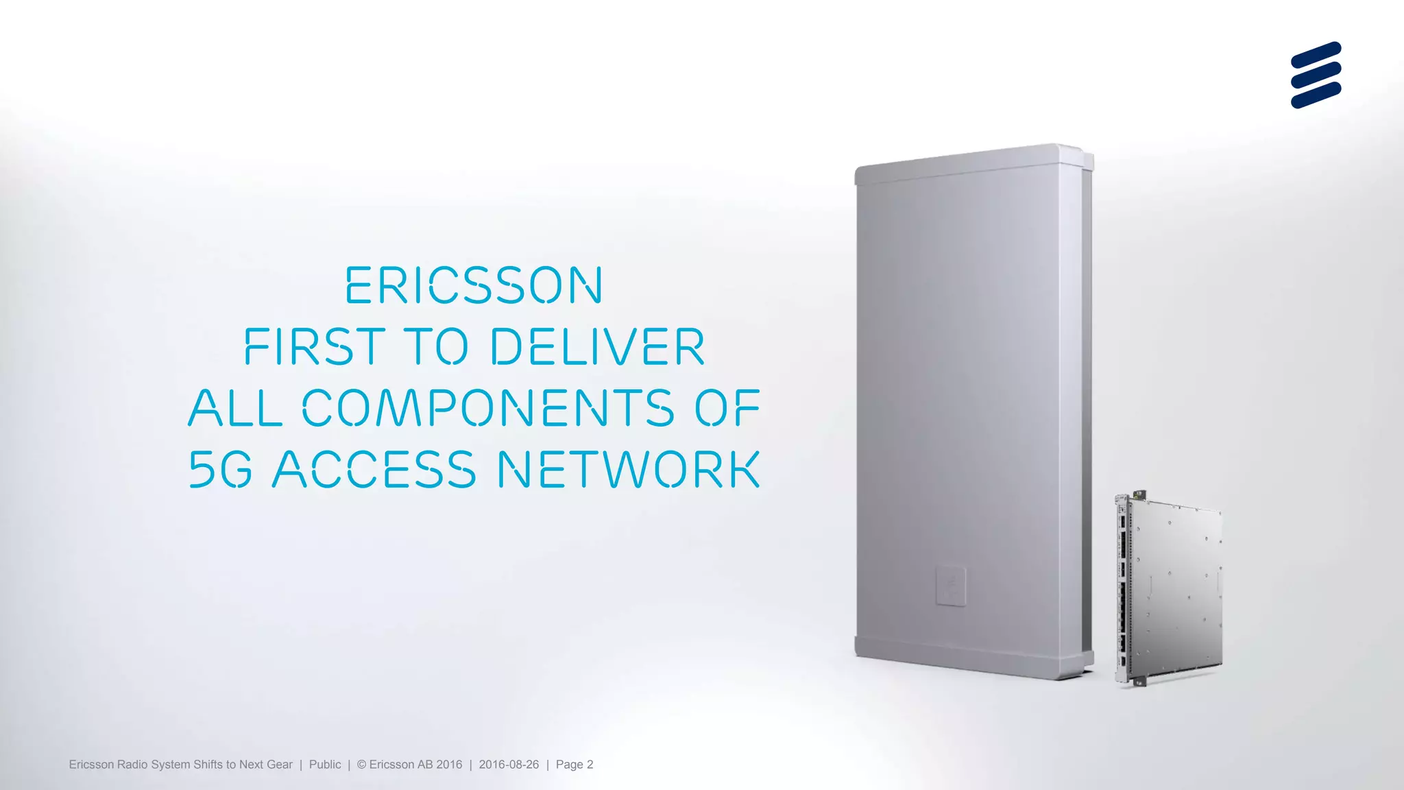 Ericsson Radio System shifts to next gear | PPTX